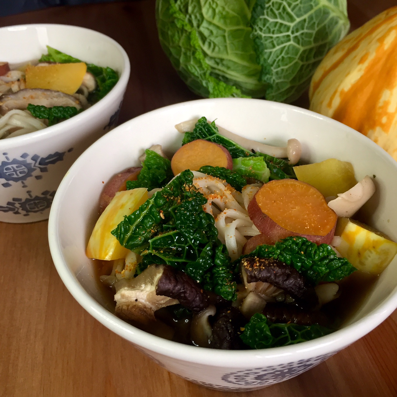 Autumn vegetable udon | A Year in Dinners