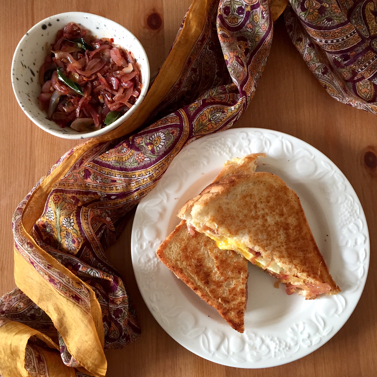 Sri Lankan Toastie | A Year in Dinners